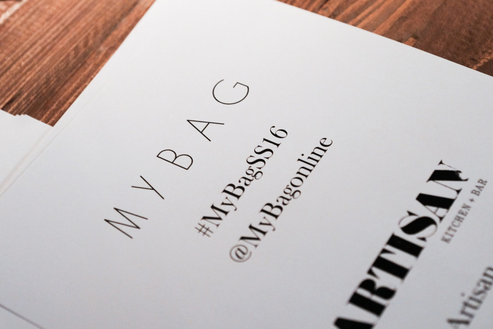 MyBag Spring Summer 2016 Preview